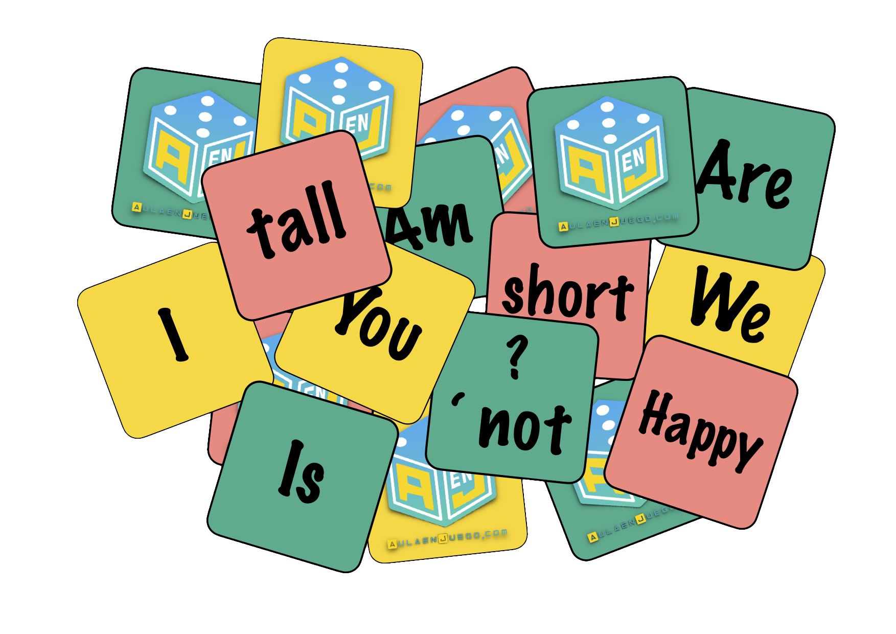 Cartas para trabajar en Inglés el verbo To Be y Present Simple - Aula ...