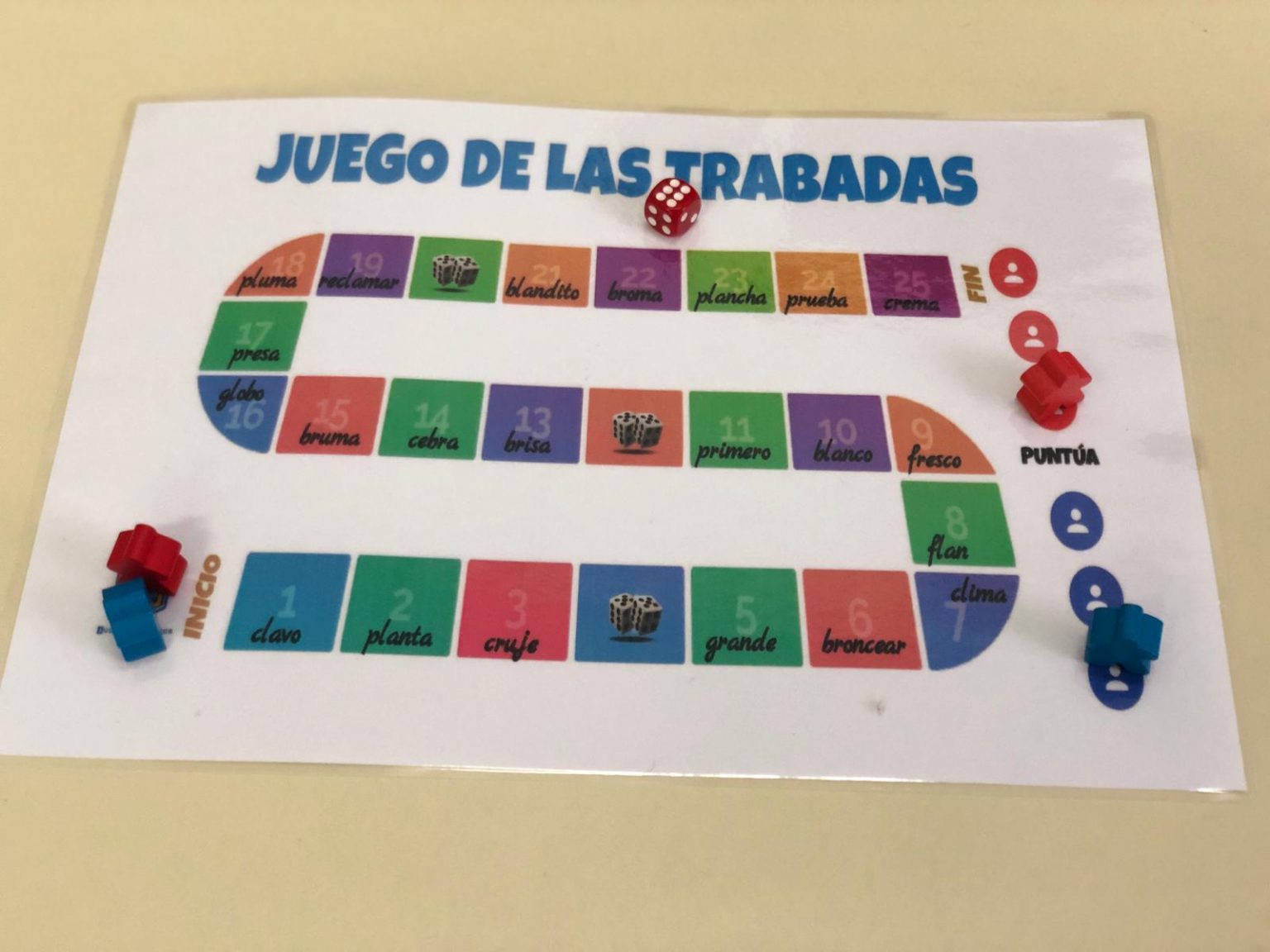 JUEGO DE LAS TRABADAS - Aula en Juego
