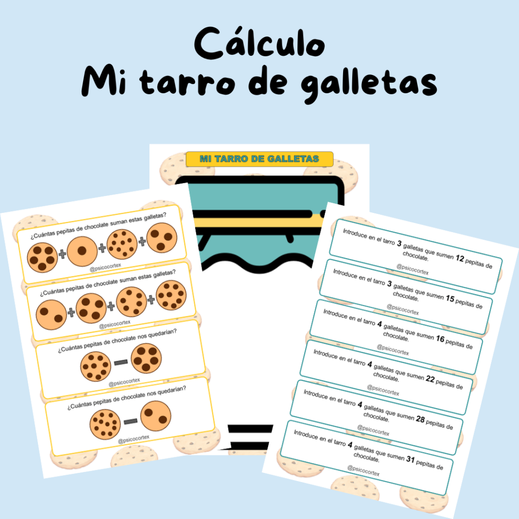 Mi tarro de galletas - Aula en Juego