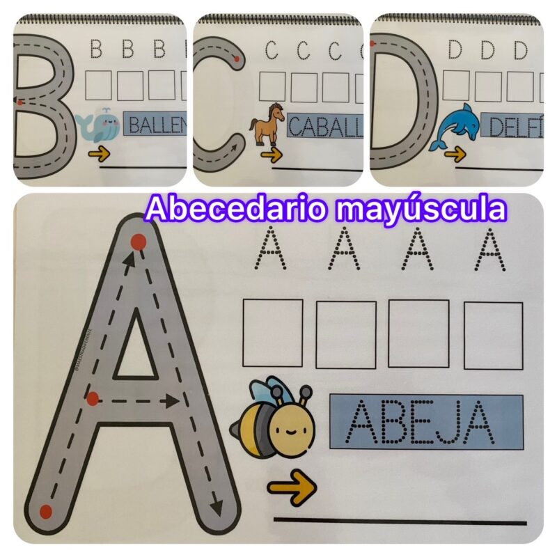 Abecedario de mayúsculas - Aula en Juego