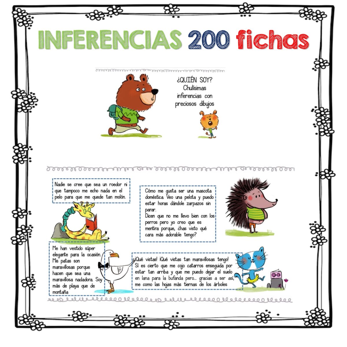 INFERENCIAS: CUADERNO 200 PÁGINAS - Aula en Juego