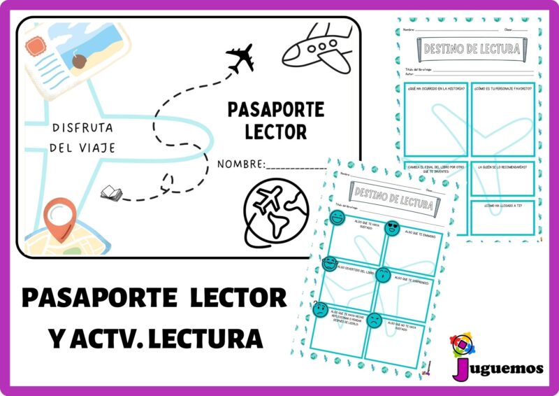 PASAPORTE LECTOR Y PROPUESTAS DE LECTURA - Aula en Juego