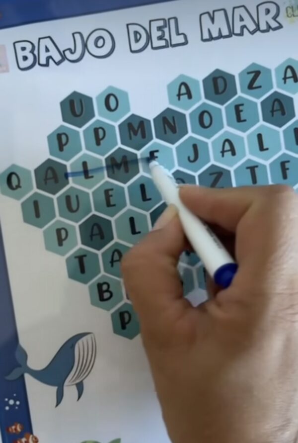 SOPA DE LETRAS Y ENSALADA DE PALABRAS - Aula en Juego