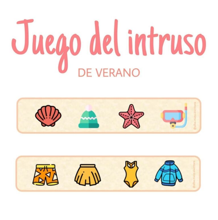 JUEGO DEL INTRUSO - Aula en Juego