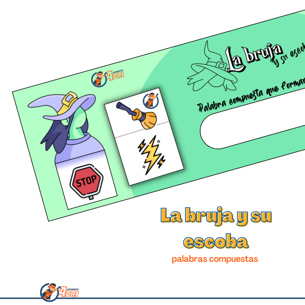 La bruja y su escoba - Aula en Juego