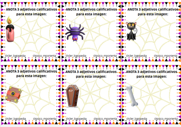 MATERIAL DE HALLOWEEN - Aula en Juego