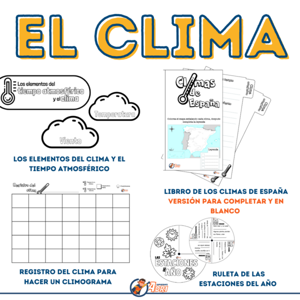 PACK EL CLIMA - Aula en Juego