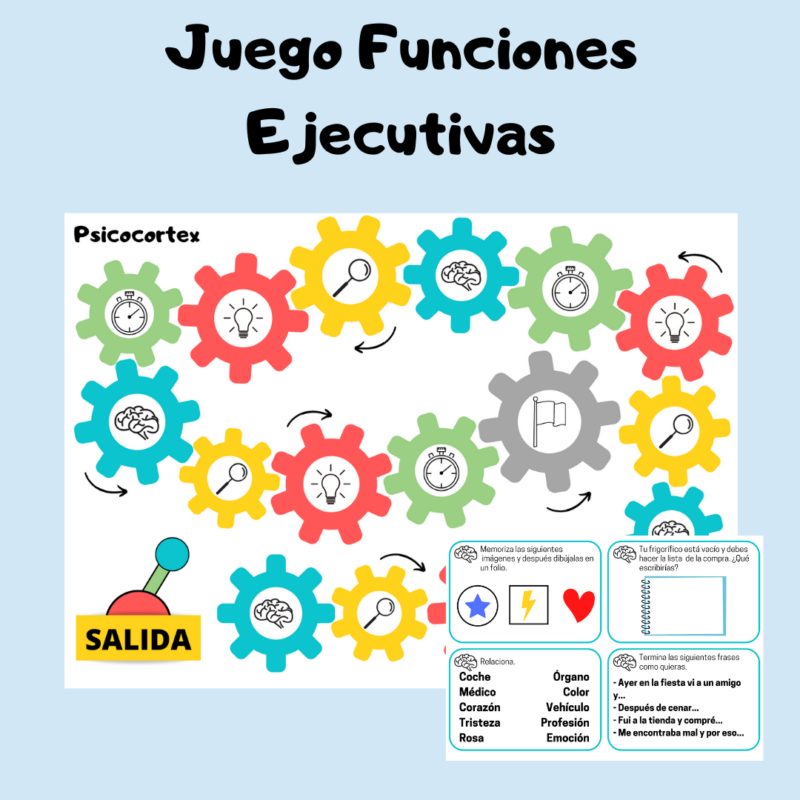 Juego Funciones Ejecutivas - Aula en Juego