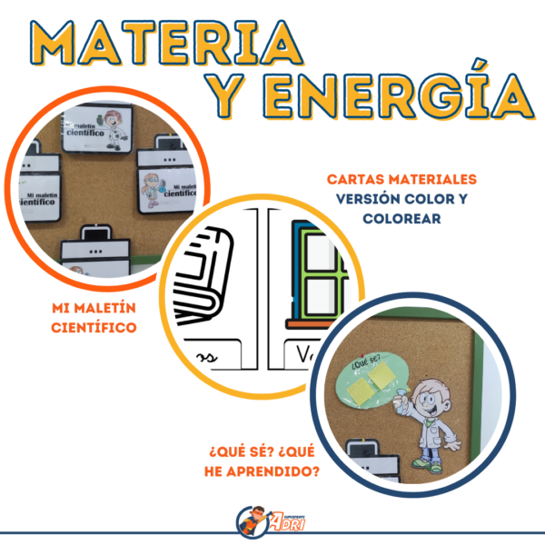 PACK MATERIA Y ENERGÍA - Aula en Juego