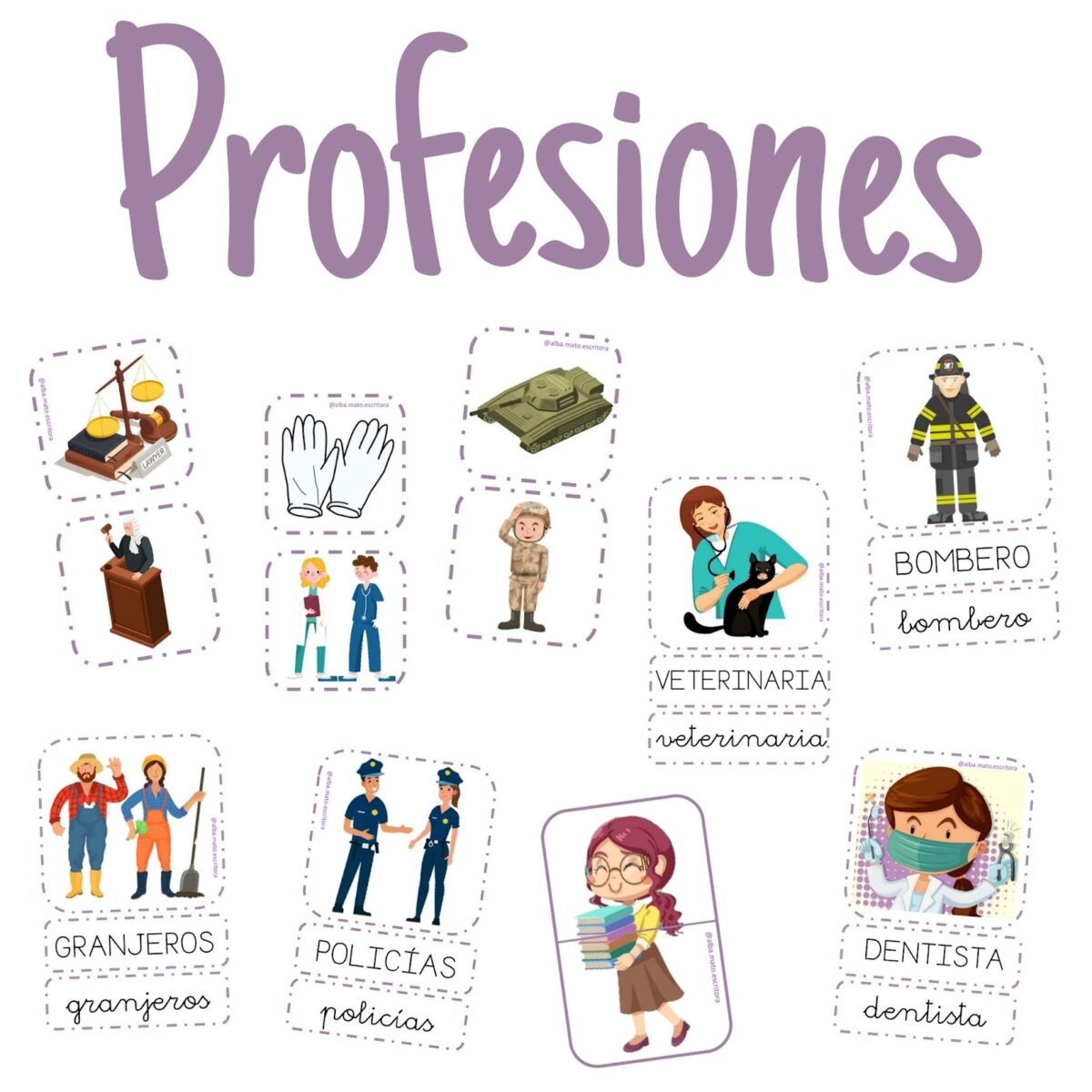 Profesiones - Aula en Juego