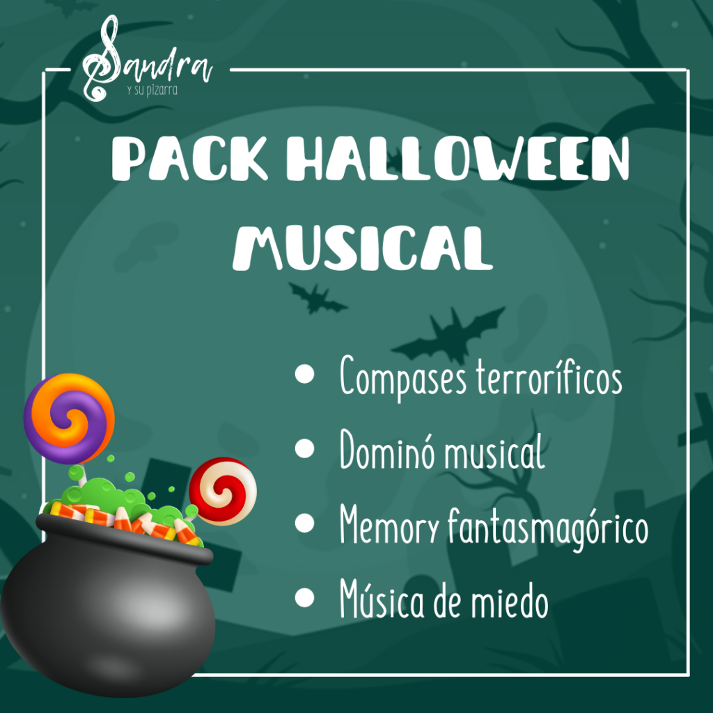 Pack Halloween musical - Aula en Juego