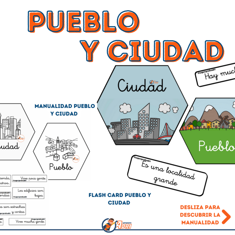 Pack pueblo y ciudad - Aula en Juego