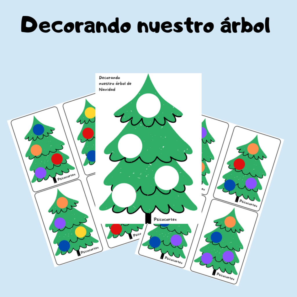 Material navideño @psicocortex - Aula en Juego