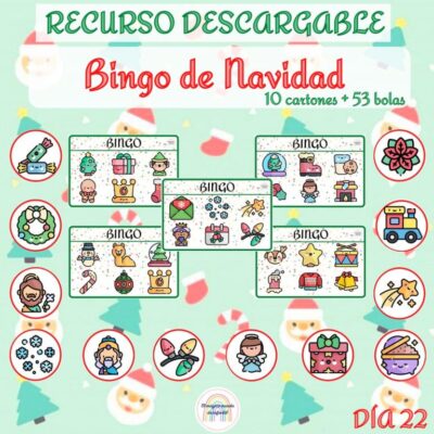 Bingo de Navidad - Aula en Juego