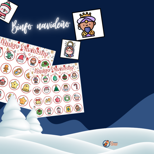 Bingo navideño - Aula en Juego