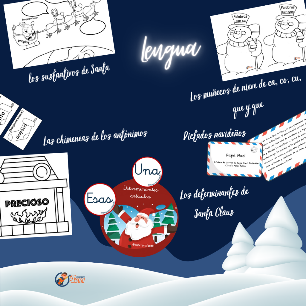 PACK LENGUA: NAVIDAD - Aula en Juego