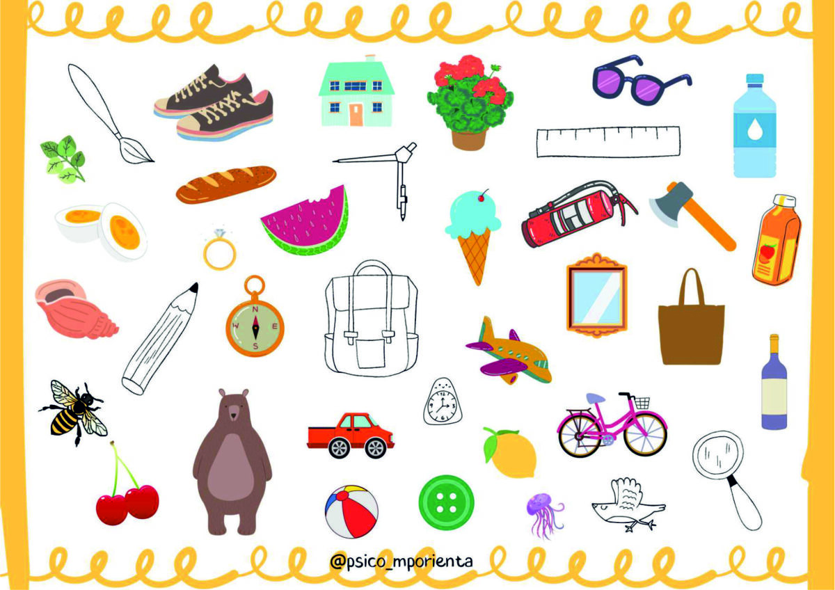 PLANTILLAS "BUSCA OBJETOS" - Aula en Juego