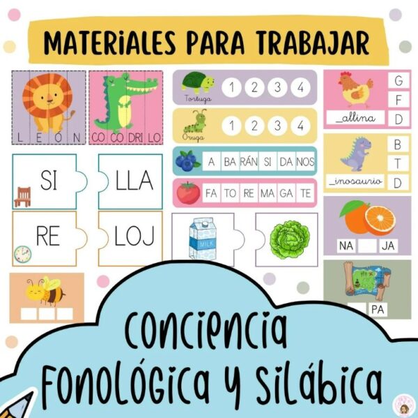 CONCIENCIA FONOLÓGICA Y SILÁBICA - Aula en Juego