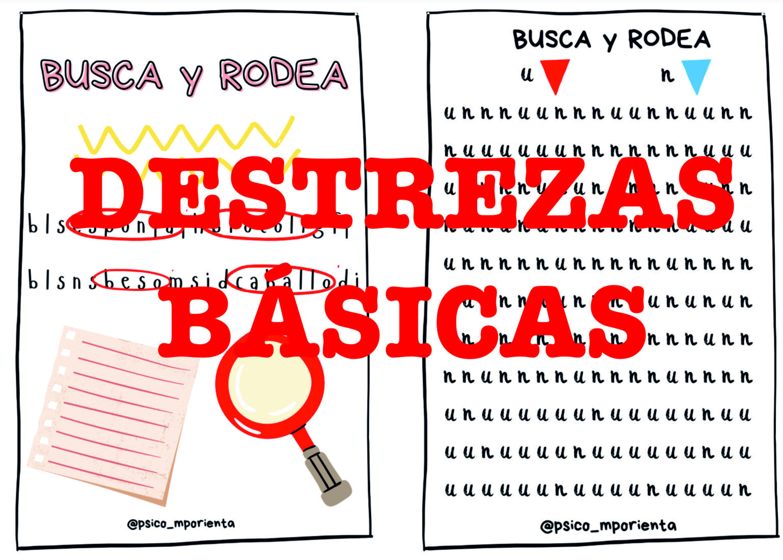CUADERNO PARA TRABAJAR LAS DESTREZAS BÁSICAS - Aula en Juego