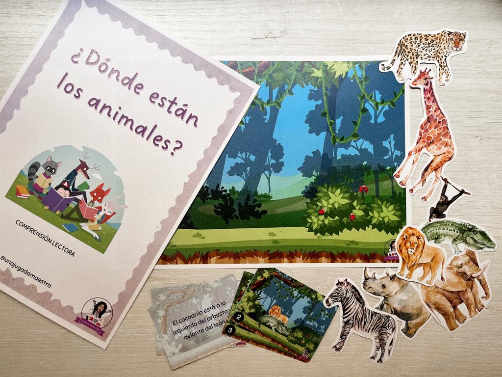 ¿Dónde están los animales? - Aula en Juego