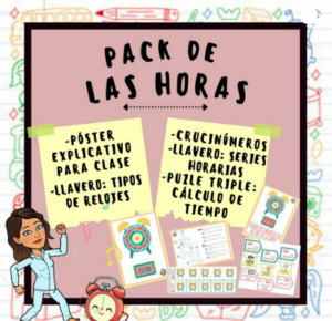 PACK DE LAS HORAS - Aula en Juego