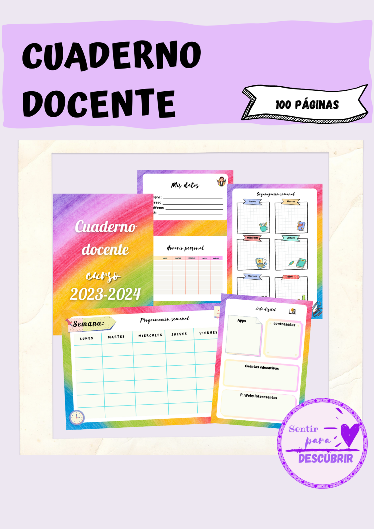 AGENDAS Y CUADERNOS DOCENTES - Aula en Juego