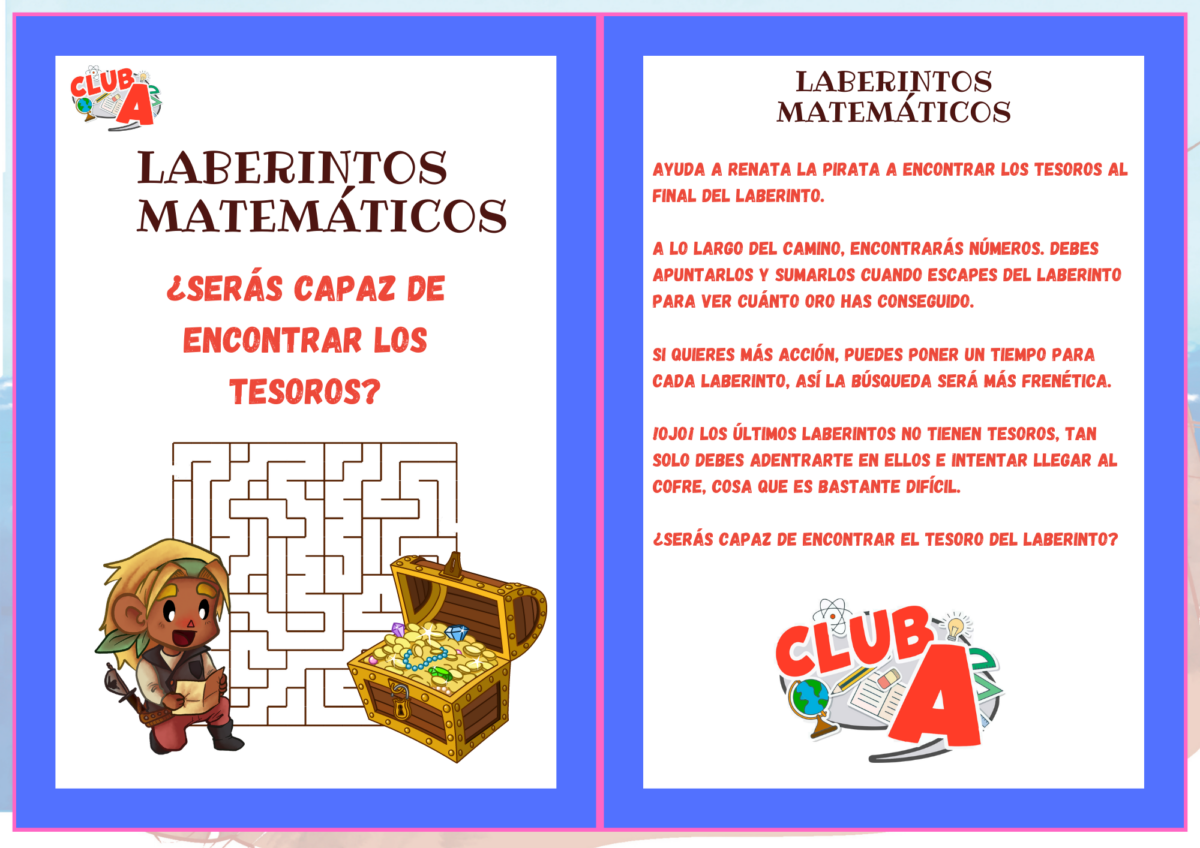LABERINTOS MATEMÁTICOS - Aula en Juego