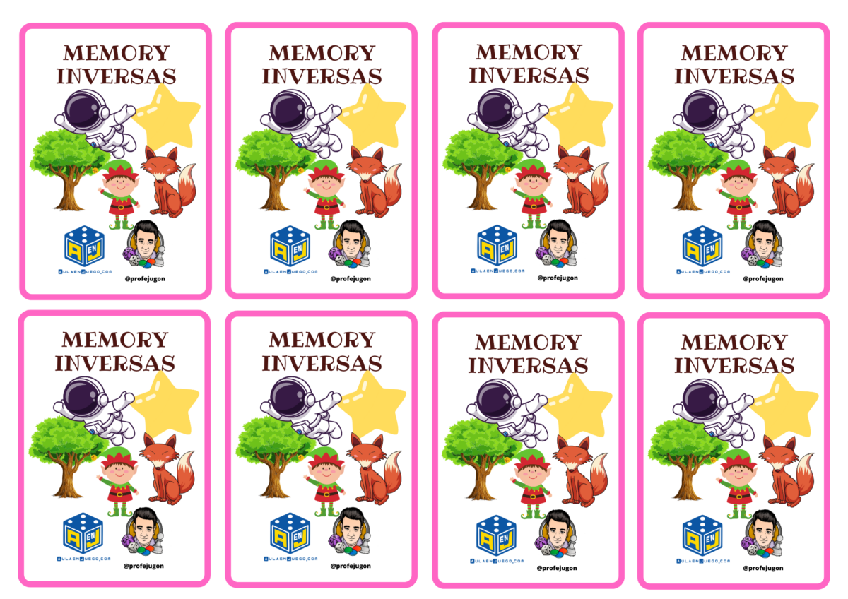 MEMORY SÍLABAS INVERSAS - Aula en Juego