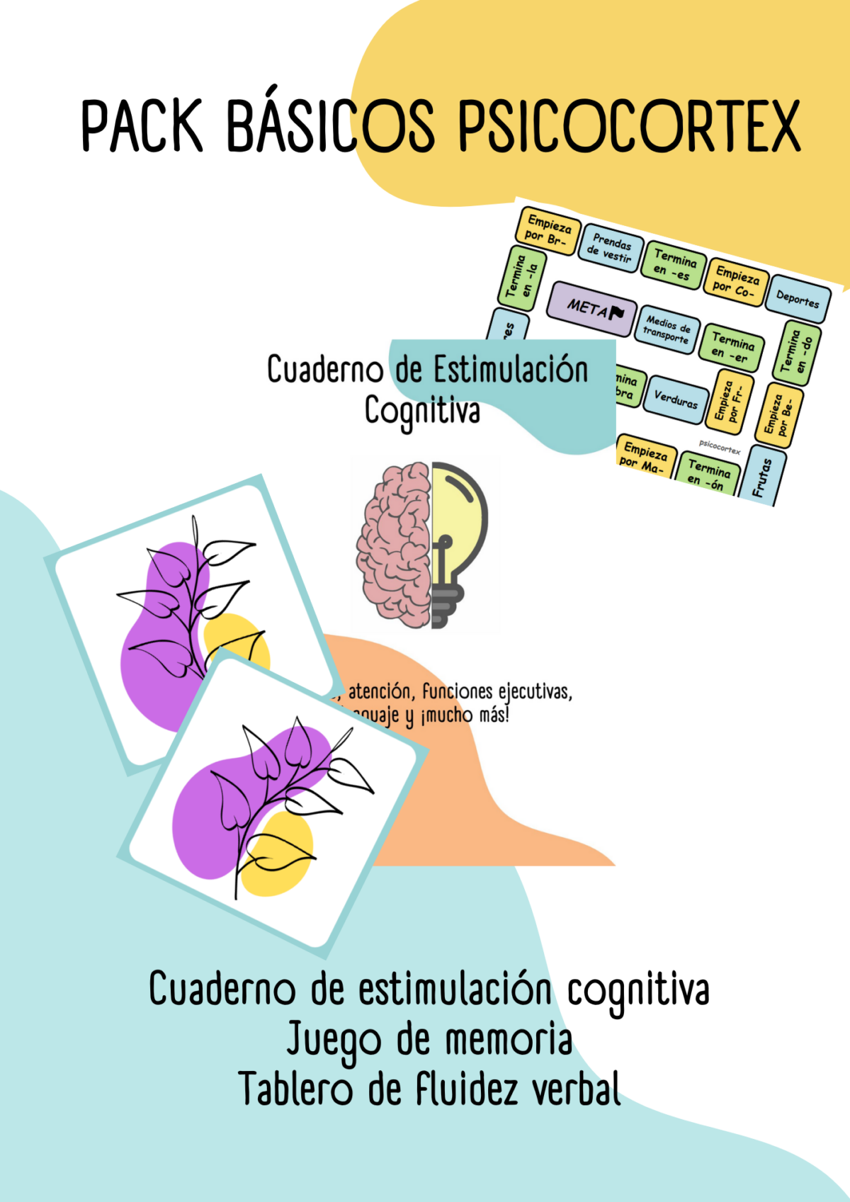 PACK Básicos Psicocortex - Aula en Juego