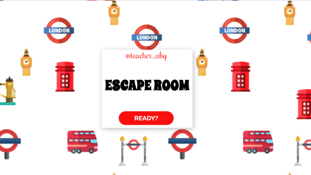 ESCAPE ROOM. GRAMMAR - Aula en Juego