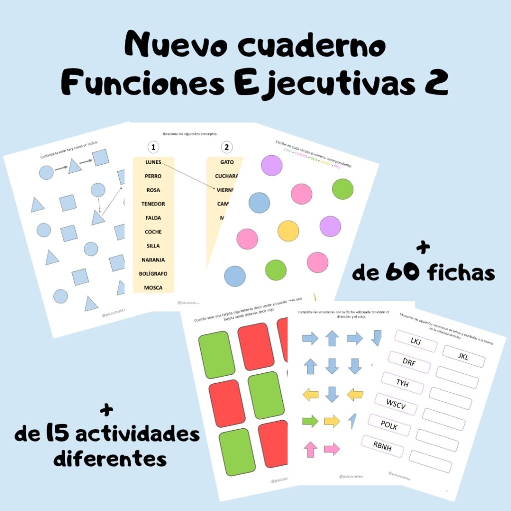 Cuaderno Funciones Ejecutivas 2 - Aula en Juego