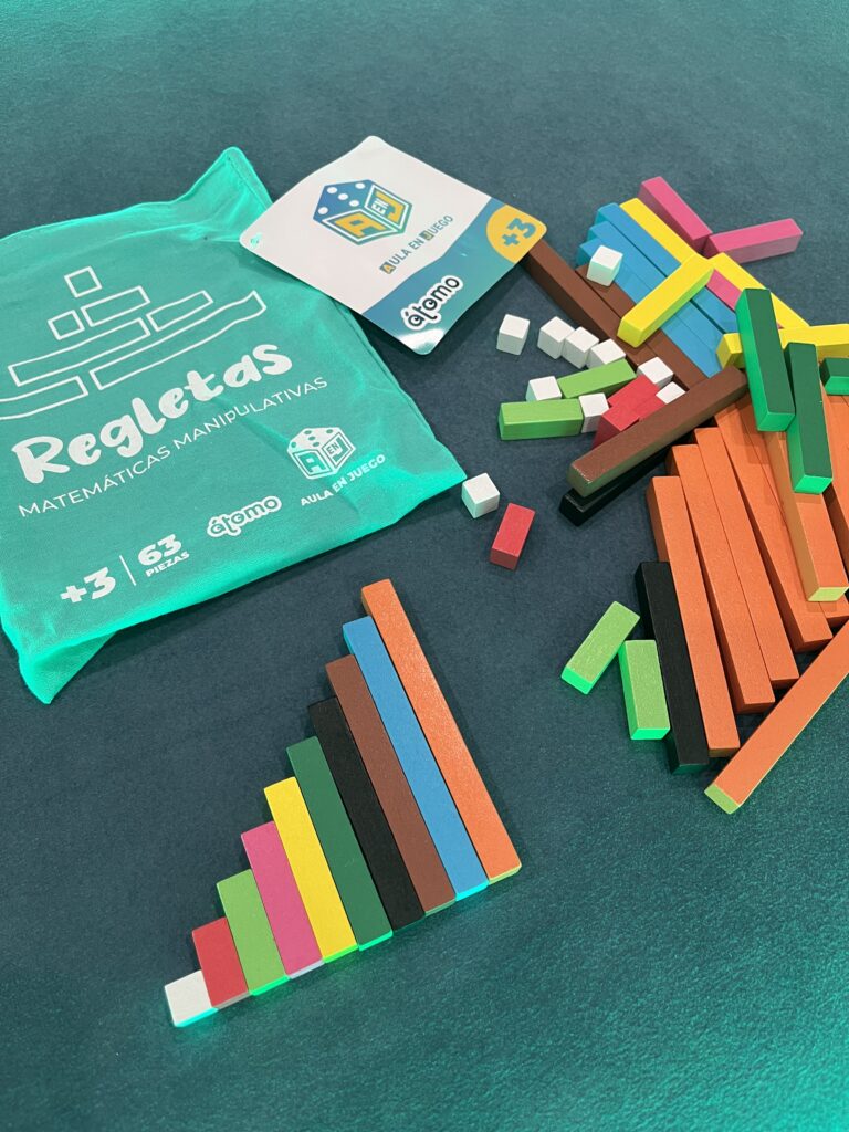 SET DE REGLETAS PARA MATEMÁTICAS MANIPULATIVAS - Aula en Juego
