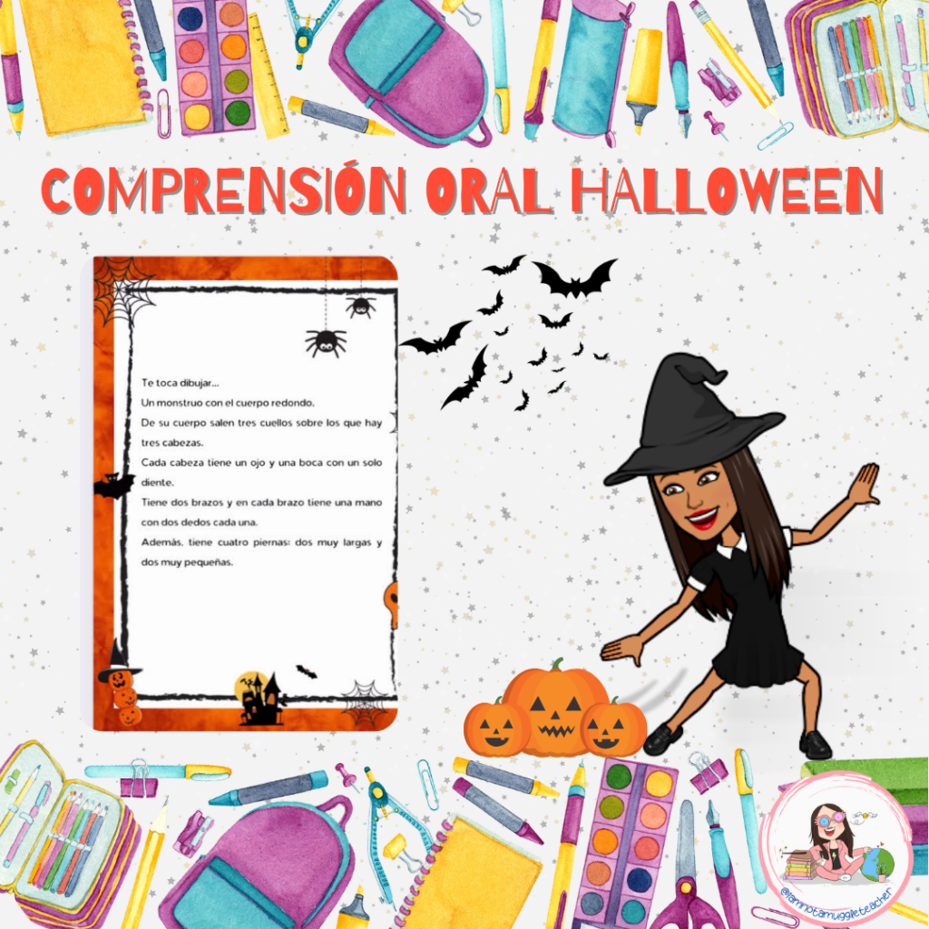 Comprensión oral Halloween - Aula en Juego