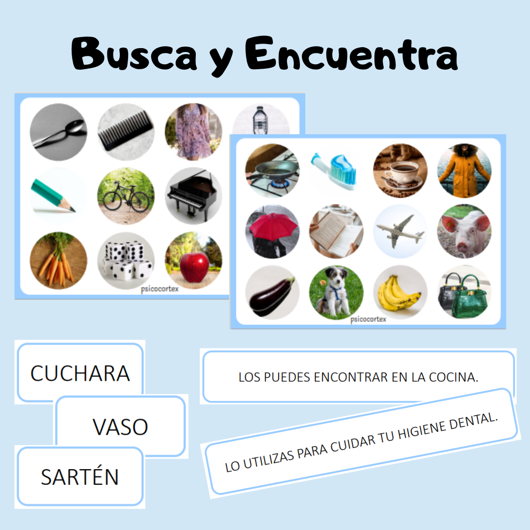 Busca y Encuentra - Aula en Juego
