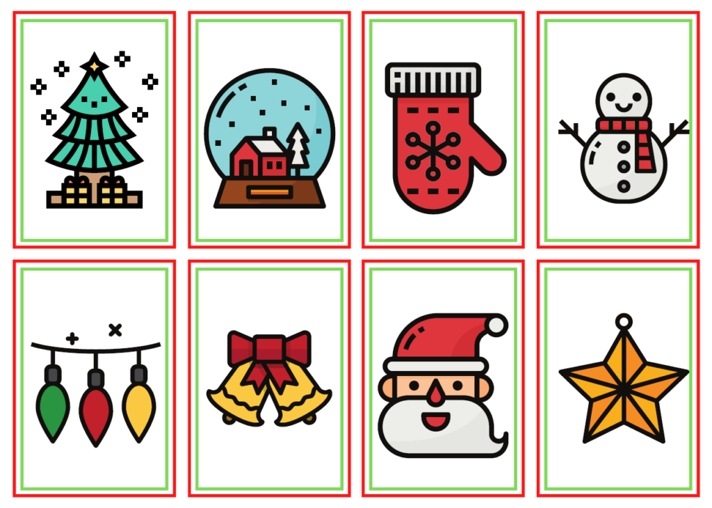 CHRISTMAS MEMORY GAME - Aula en Juego