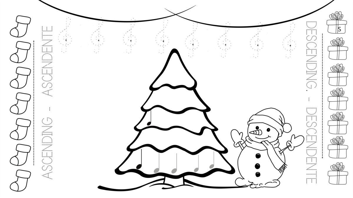 FICHAS NAVIDEÑA MUSICAL - Aula en Juego