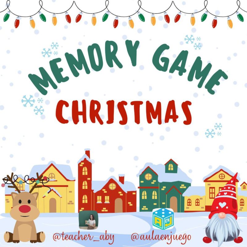 CHRISTMAS MEMORY GAME - Aula en Juego