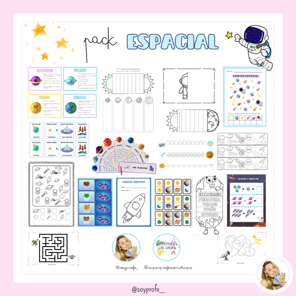 PACK ESPACIAL - Aula en Juego
