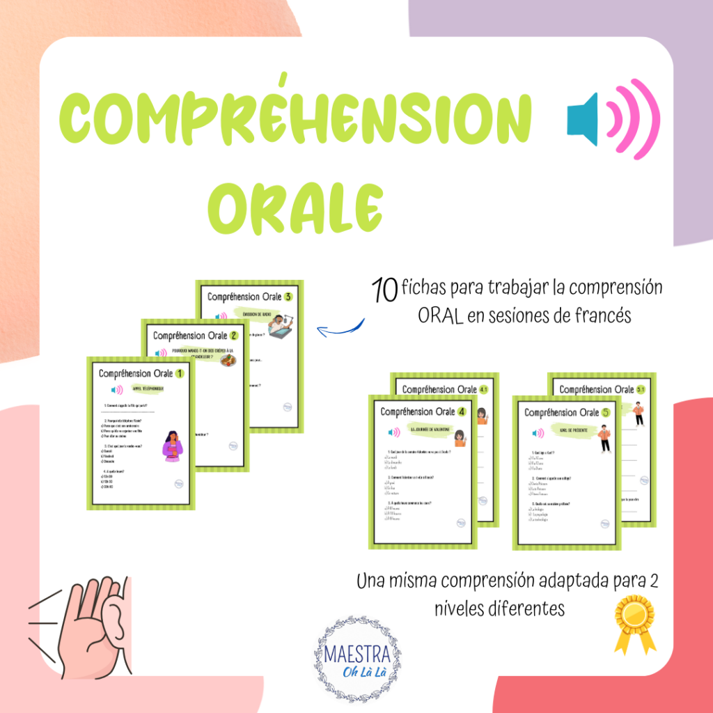 COMPRÉHENSION ORALE - Aula en Juego