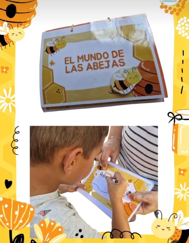 Cuaderno de las ABEJAS - Aula en Juego