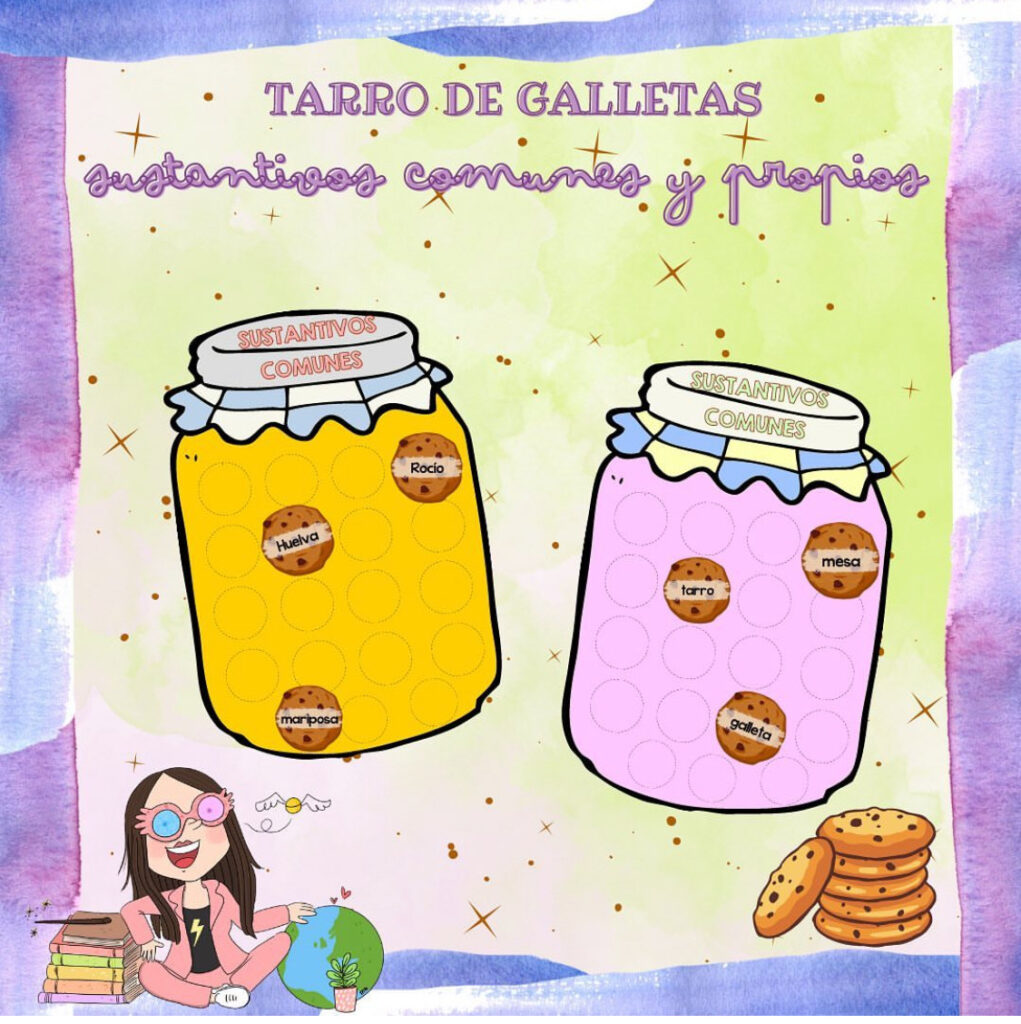 Sustantivos comunes y propios - Aula en Juego