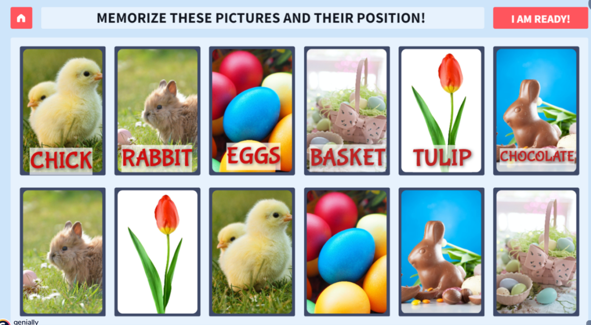 EASTER MEMORY GAME - Aula en Juego