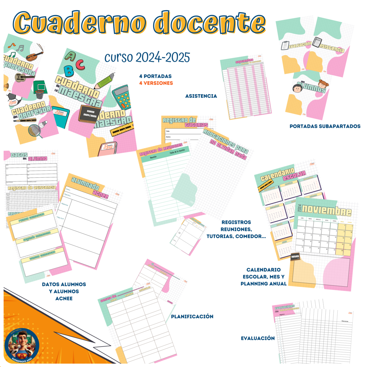 CUADERNO DOCENTE 2024/2025 - Aula en Juego