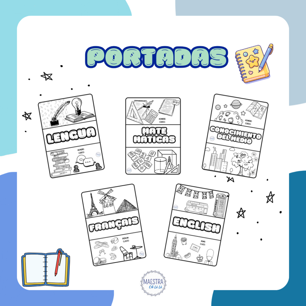 PORTADAS LIBRETAS - Aula en Juego
