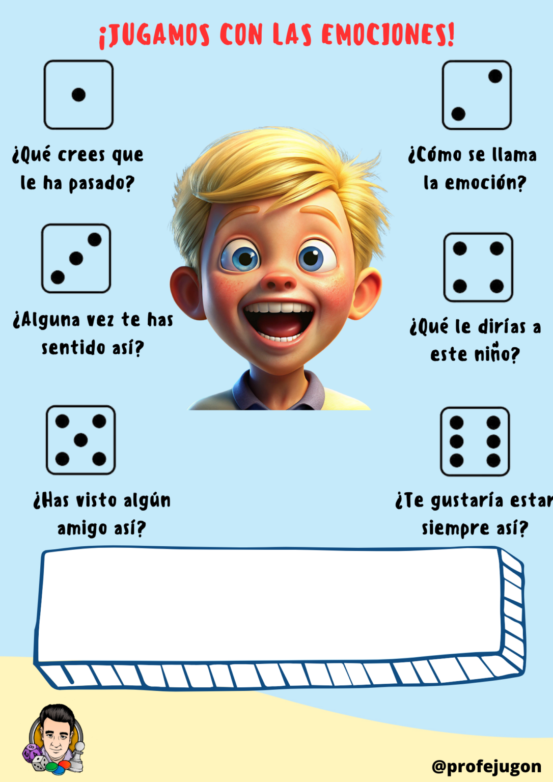 JUGAMOS CON LAS EMOCIONES - Aula en Juego